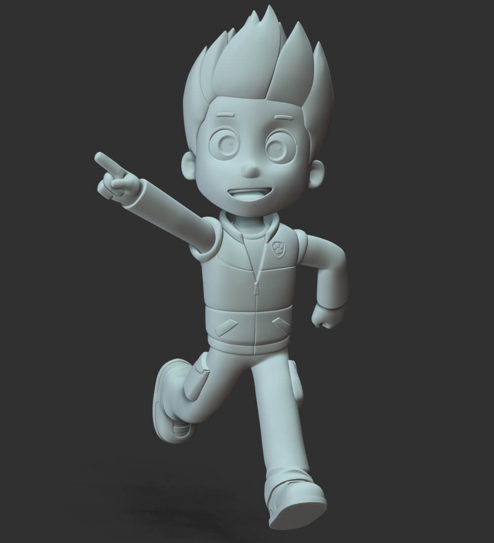 Ryder - Paw Patrol 3D Model by lovemodel