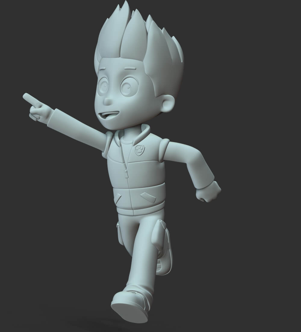 Ryder - Paw Patrol 3D Model by lovemodel