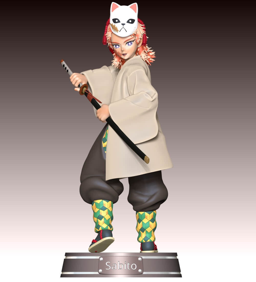 Sabito - Demon Slayer: Kimetsu No Yaiba 3D Model by lovemodel