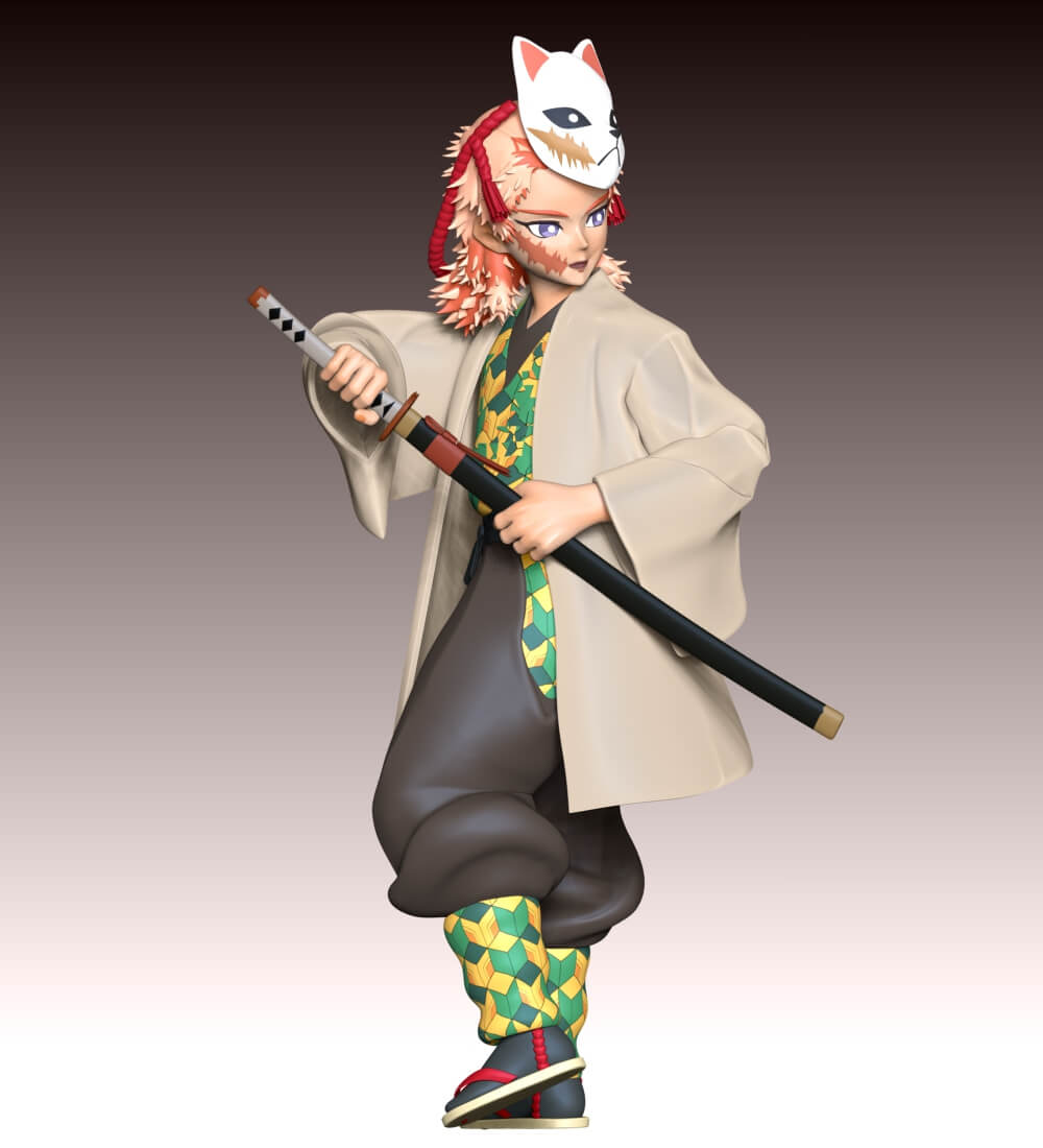 Sabito - Demon Slayer: Kimetsu No Yaiba 3D Model by lovemodel