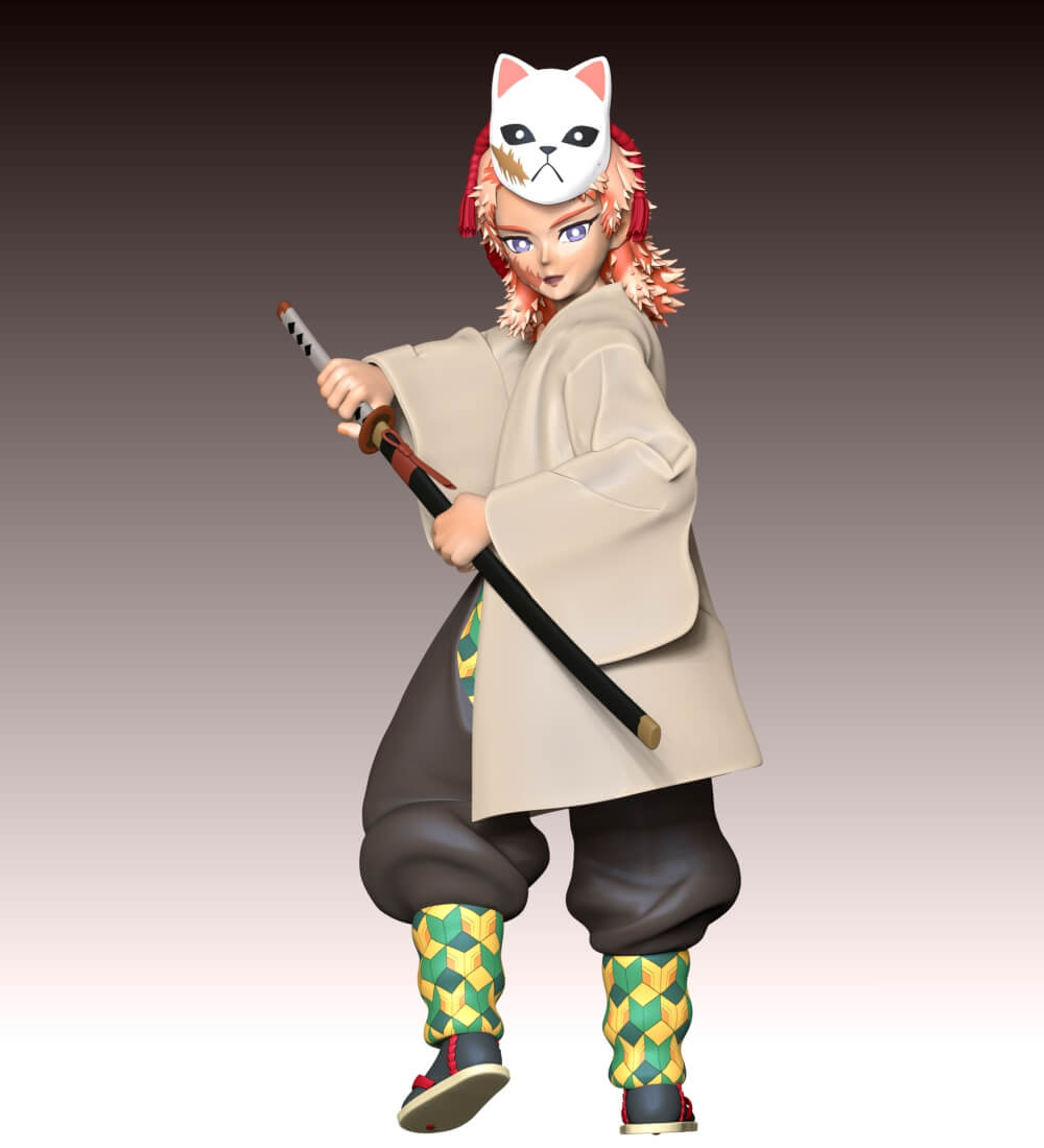 Sabito - Demon Slayer: Kimetsu No Yaiba 3D Model by lovemodel