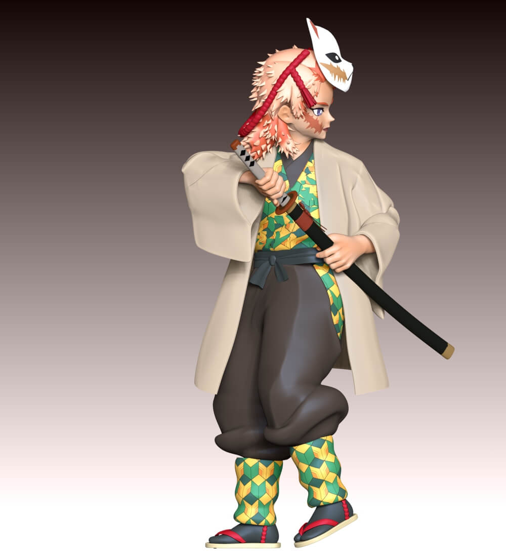 Sabito - Demon Slayer: Kimetsu No Yaiba 3D Model by lovemodel