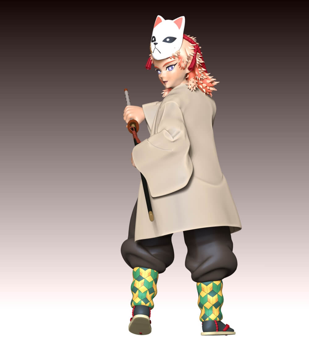 Sabito - Demon Slayer: Kimetsu No Yaiba 3D Model by lovemodel
