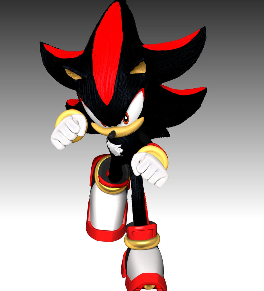 Shadow - Sonic The Hedgehog 3 3D Model by lovemodel