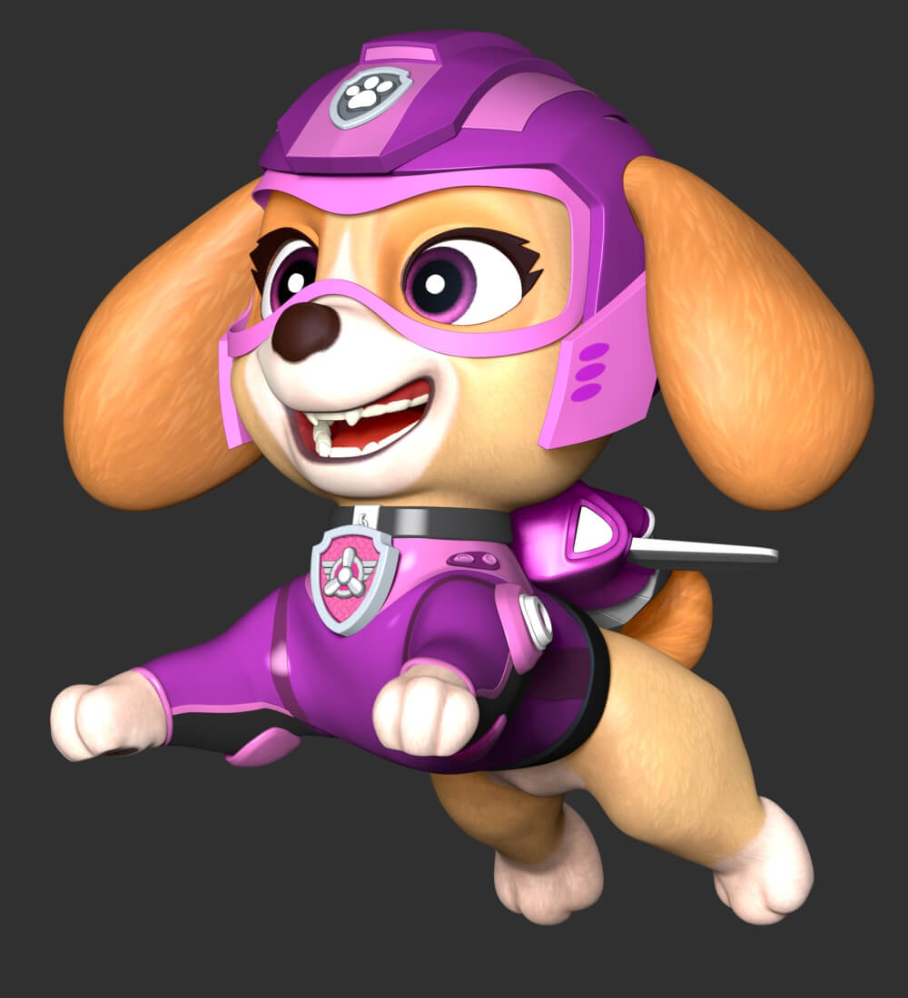 Skye - Paw Patrol The Movie 3D Model by lovemodel