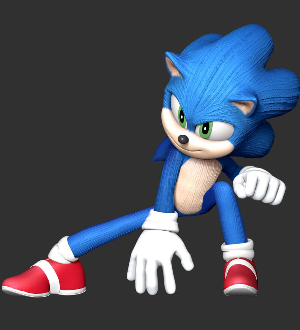 Sonic The Hedgehog 2 - 3D Model by lovemodel