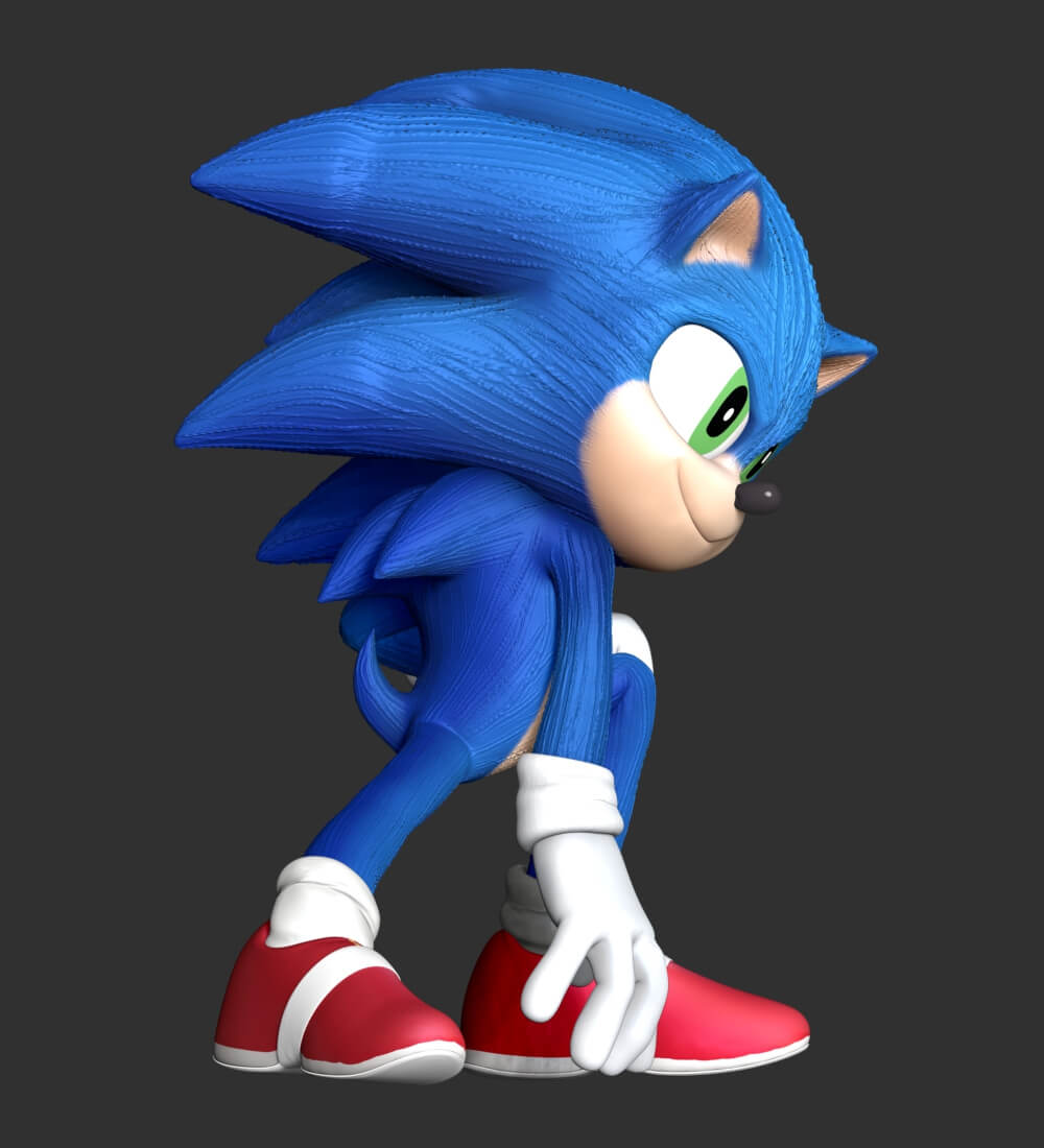 Sonic The Hedgehog 2 - 3D Model by lovemodel