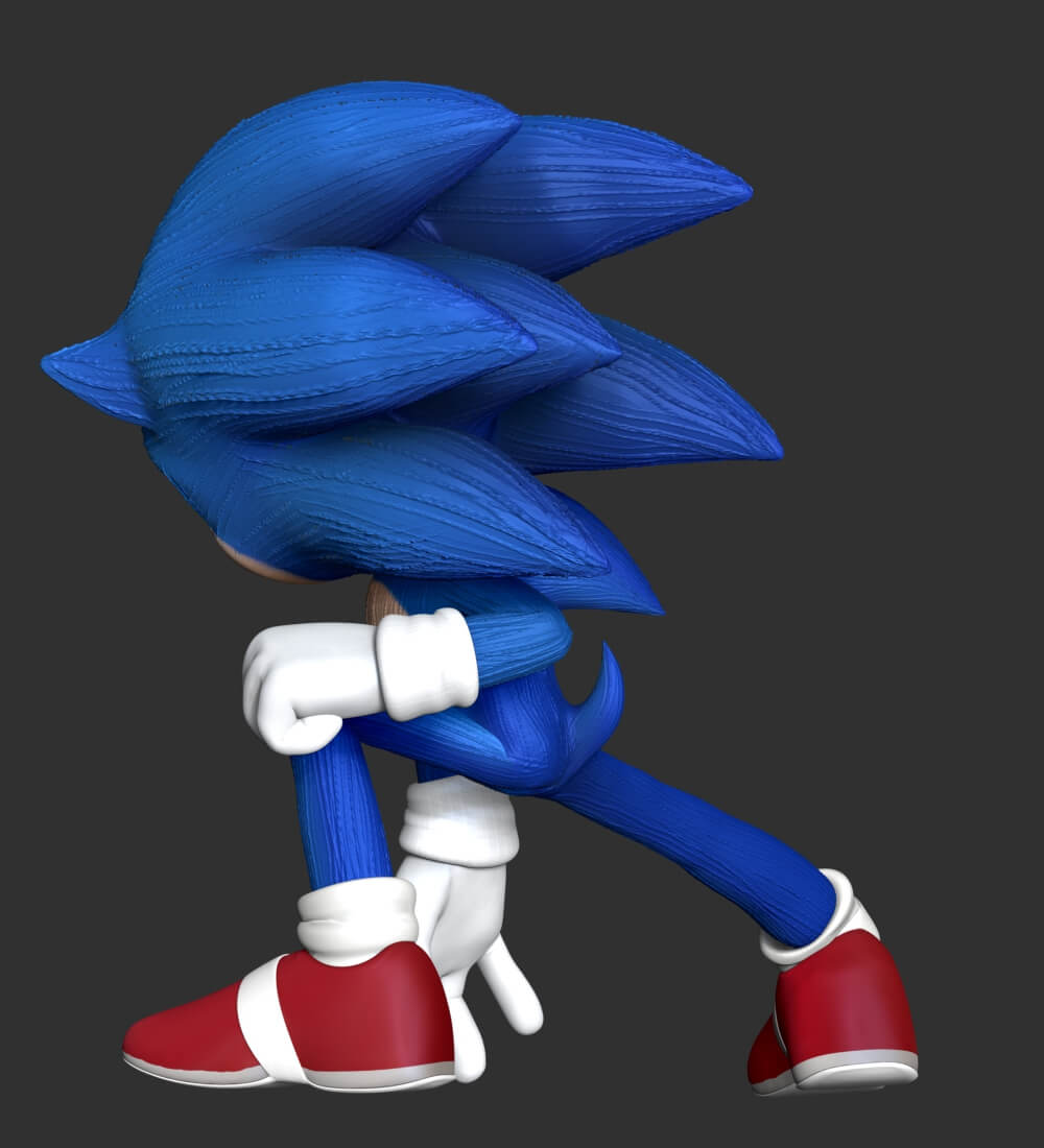 Sonic The Hedgehog 2 - 3D Model by lovemodel