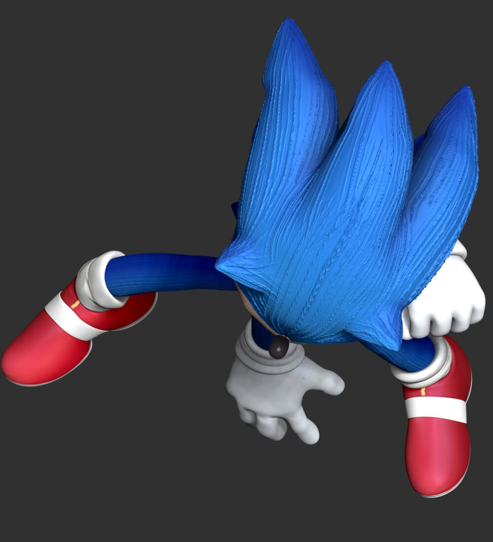 Sonic The Hedgehog 2 - 3D Model by lovemodel