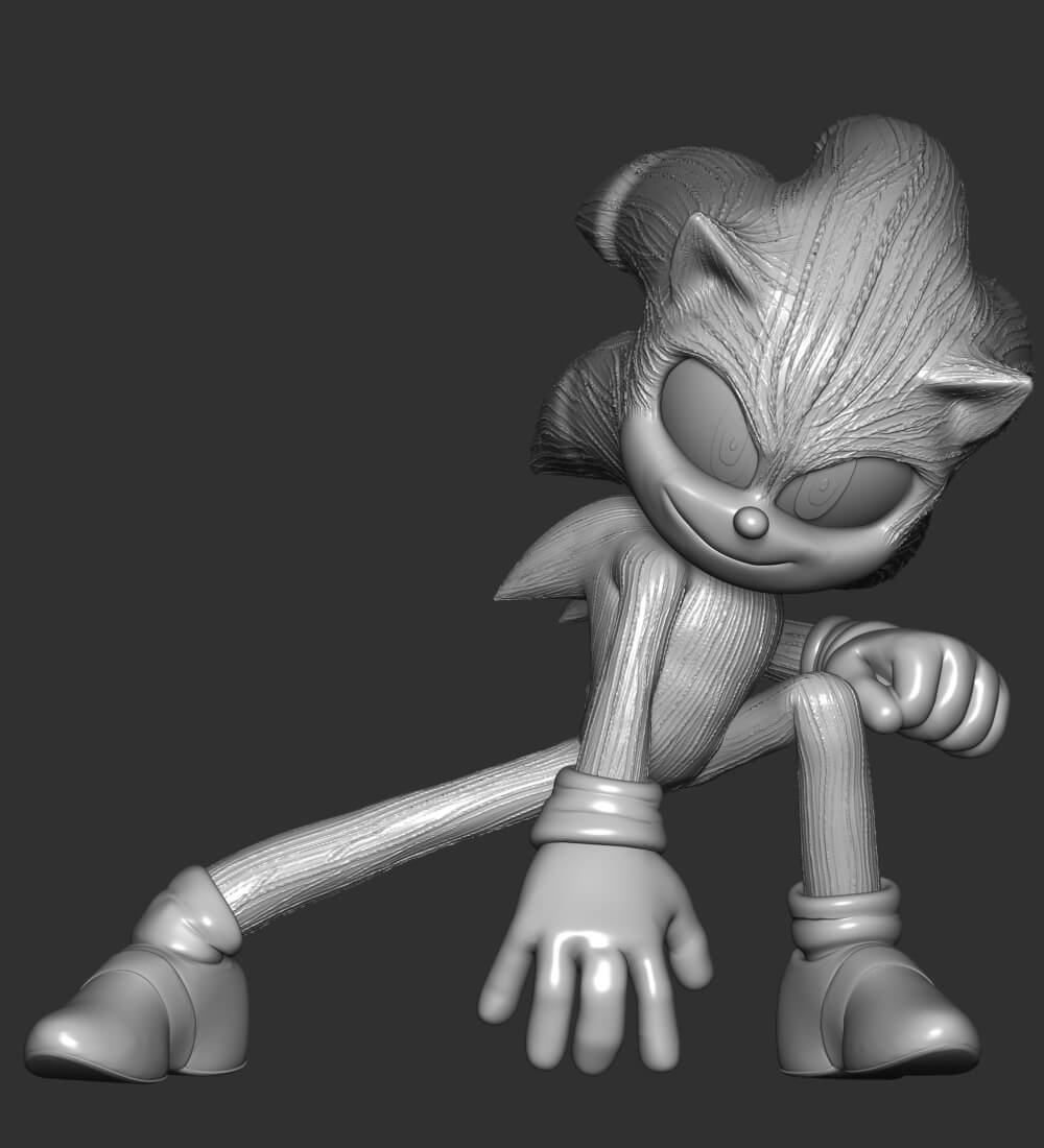 Sonic The Hedgehog 2 - 3D Model by lovemodel