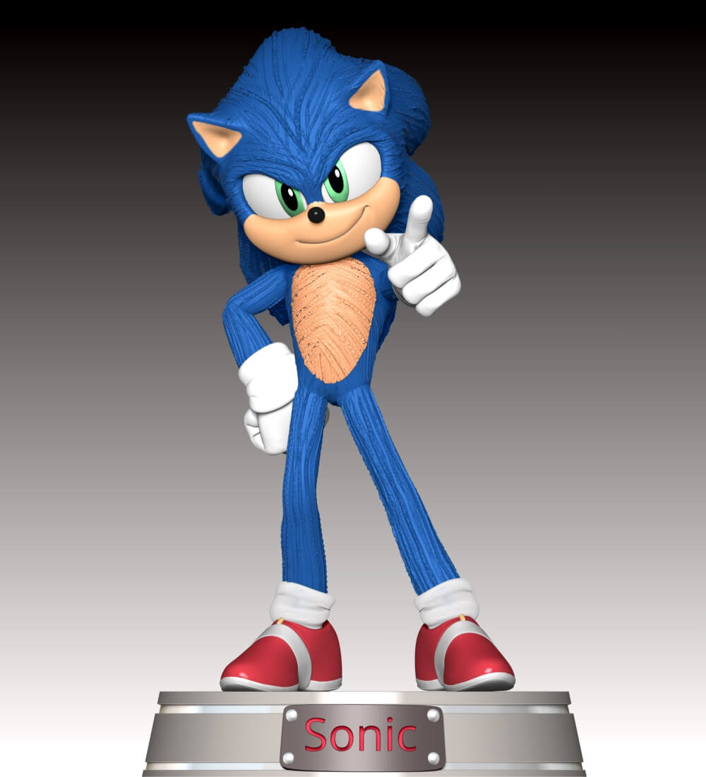 Sonic The Hedgehog 3 - 3D Model by lovemodel