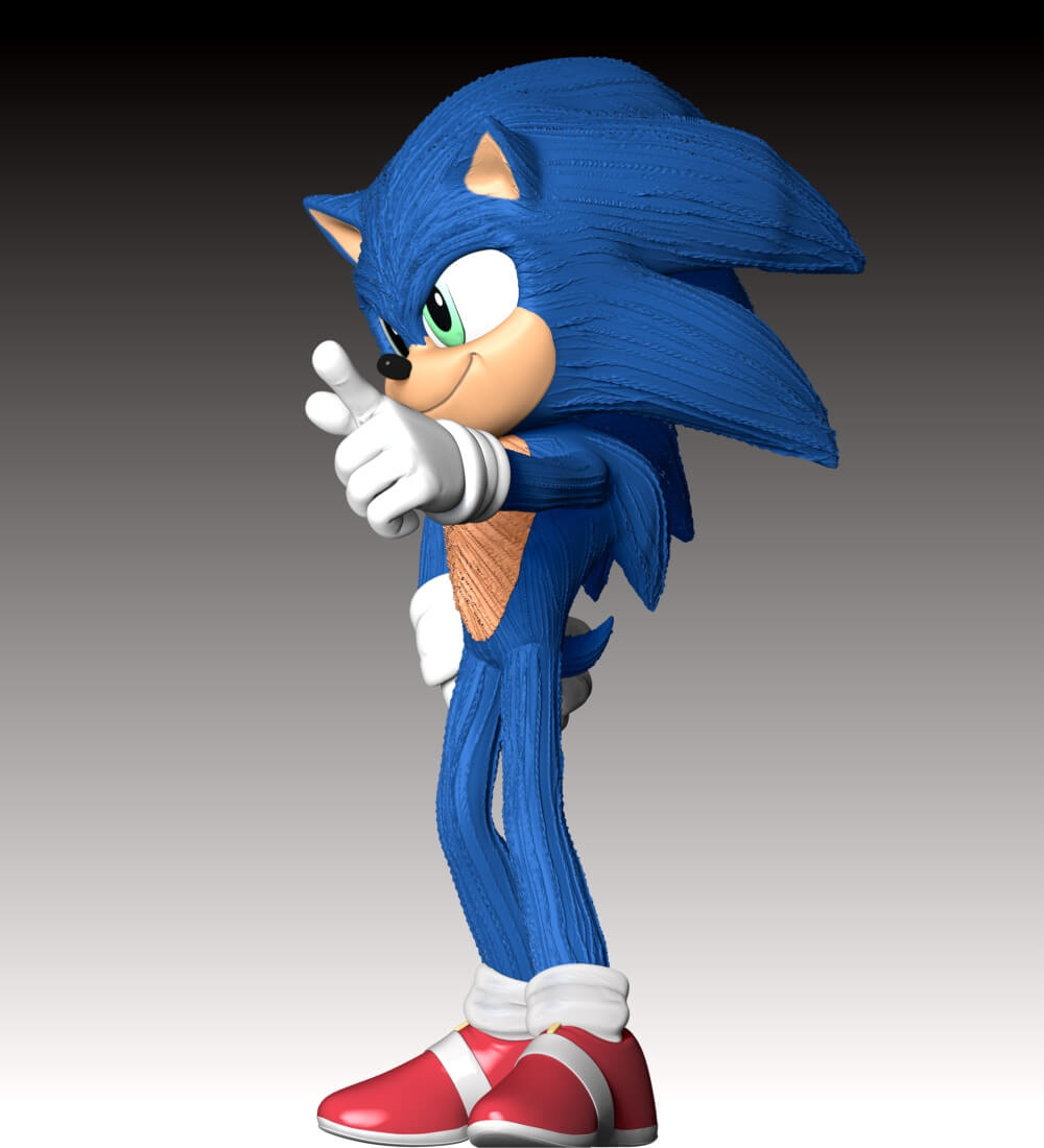 Sonic The Hedgehog 3 - 3D Model by lovemodel