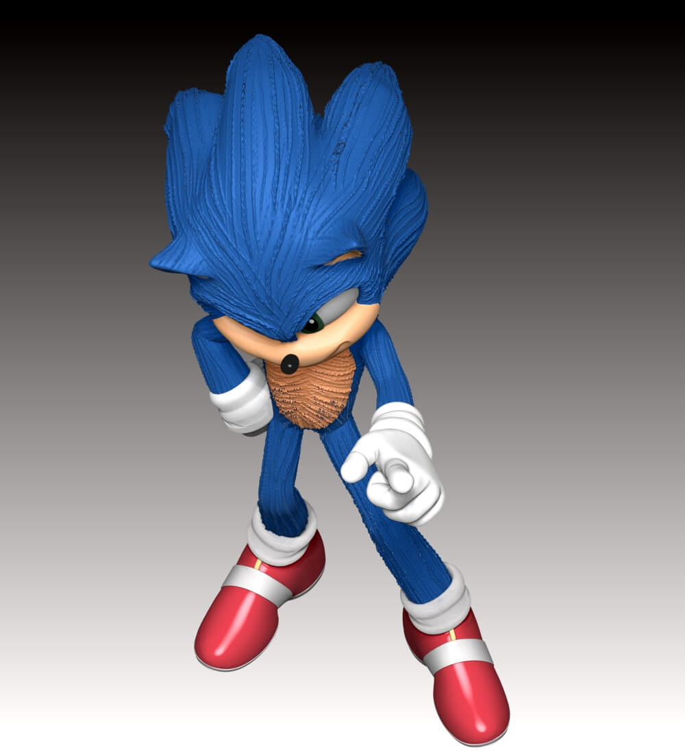 Sonic The Hedgehog 3 - 3D Model by lovemodel