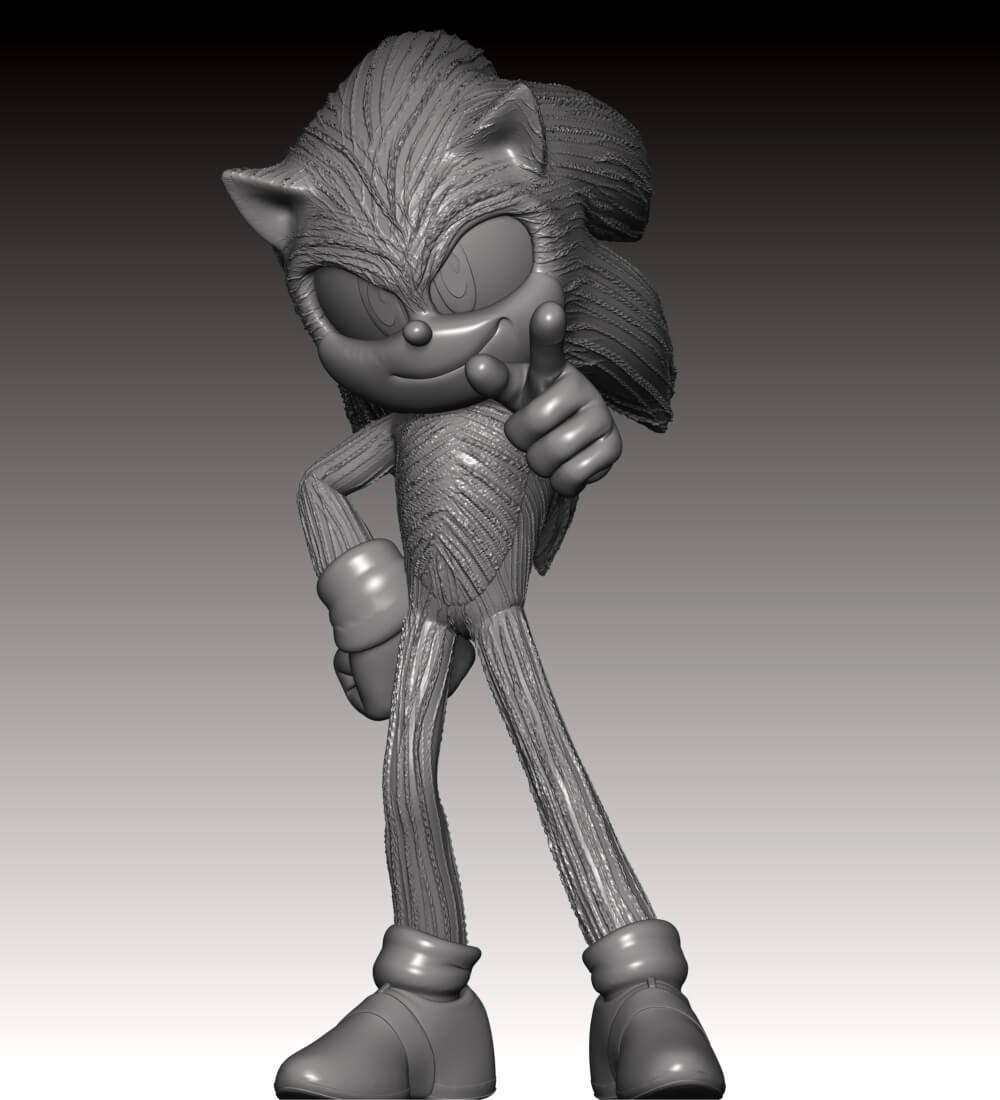 Sonic The Hedgehog 3 - 3D Model by lovemodel