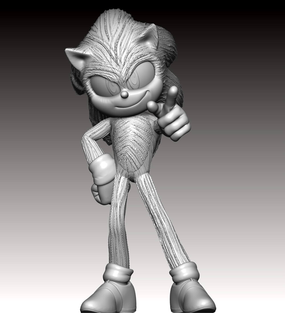 Sonic The Hedgehog 3 - 3D Model by lovemodel
