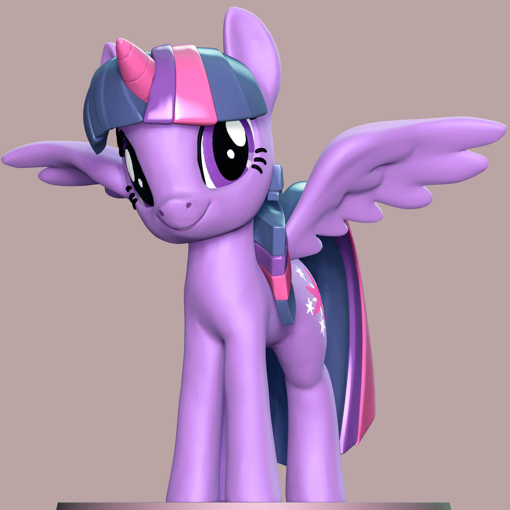 Twilight Sparkle - My Little Pony 3D Model by lovemodel