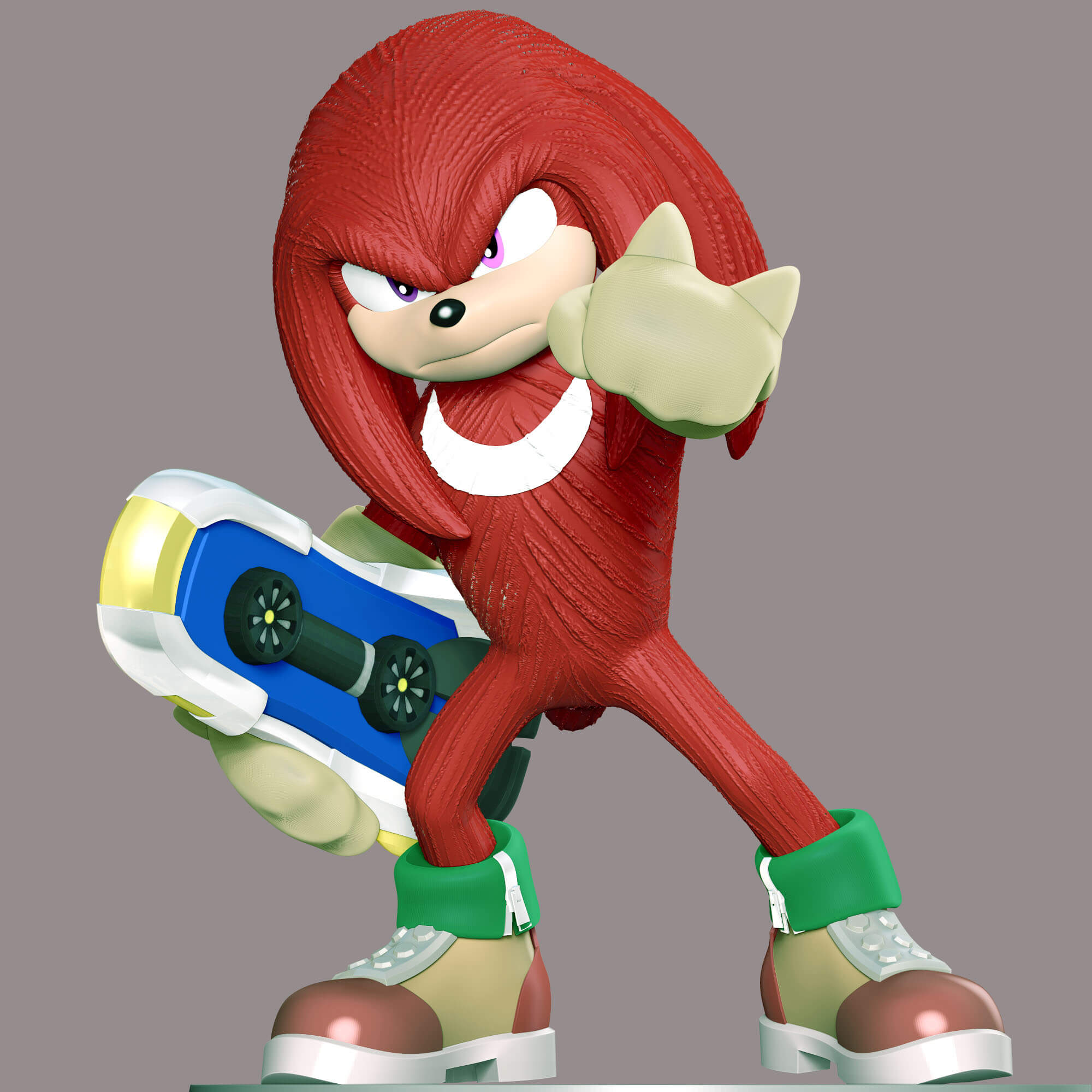 The Knuckles - 3D Model by lovemodel
