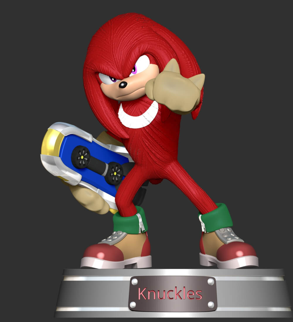 The Knuckles - 3D Model by lovemodel