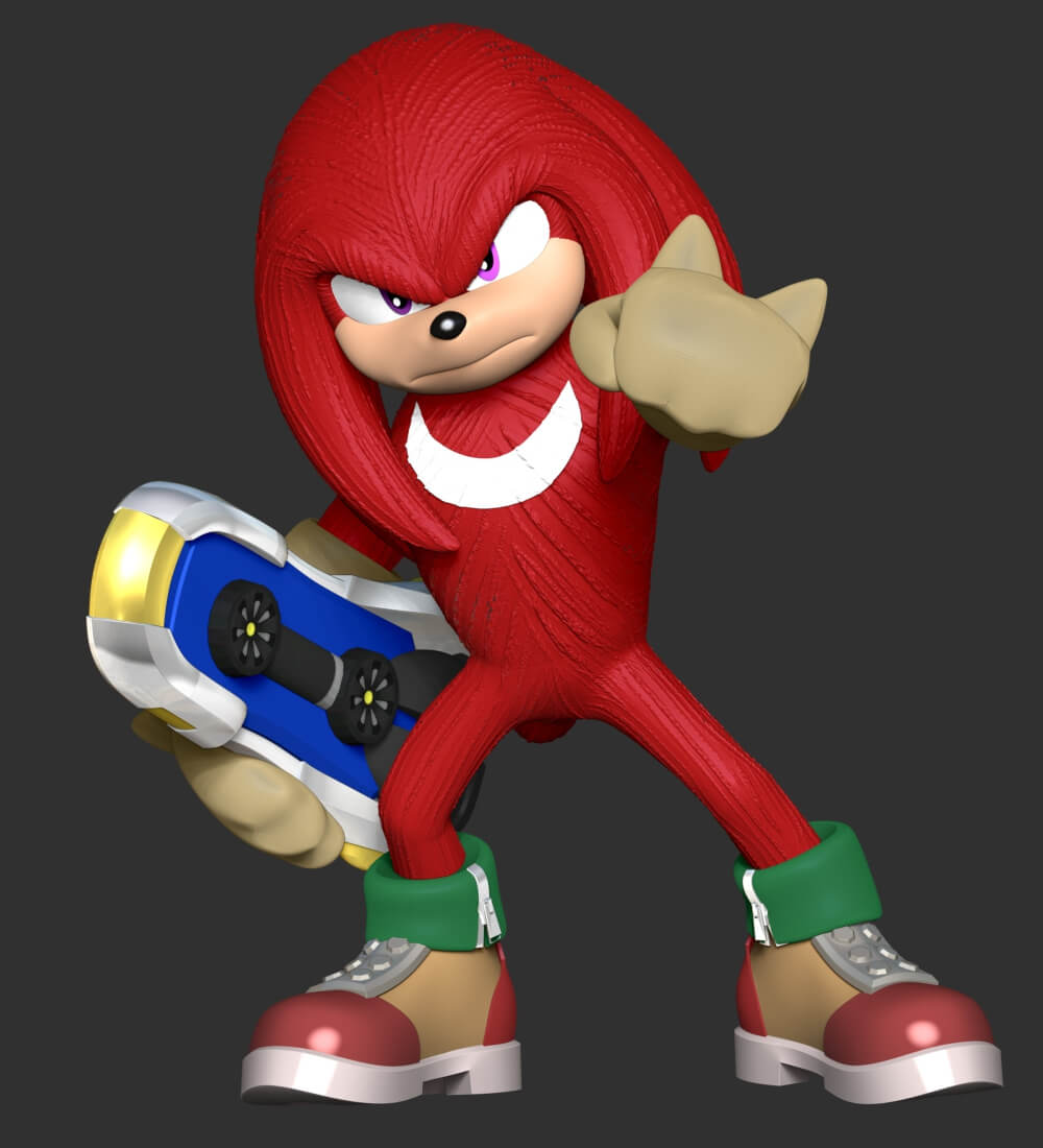 The Knuckles - 3D Model by lovemodel