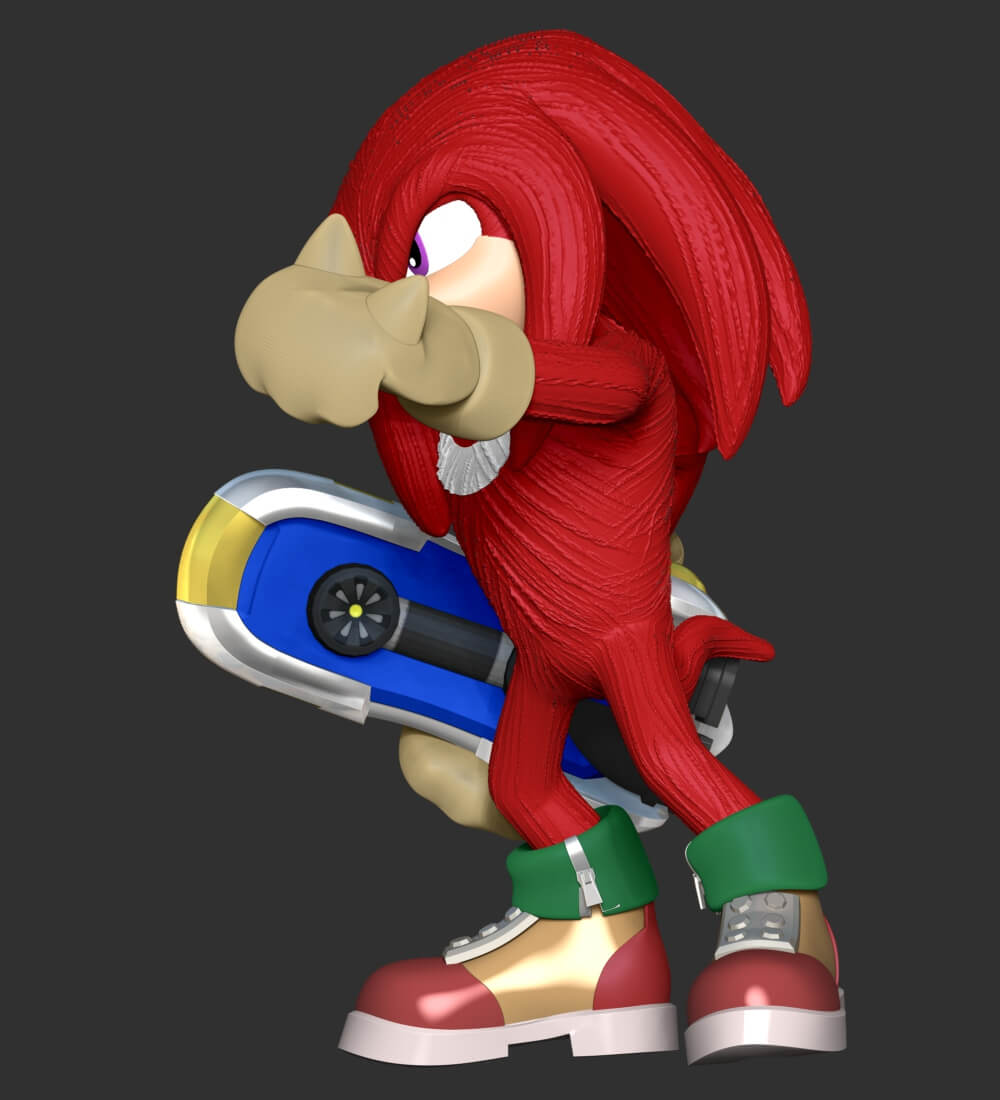 The Knuckles - 3D Model by lovemodel