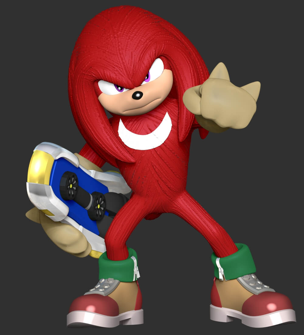The Knuckles - 3D Model by lovemodel