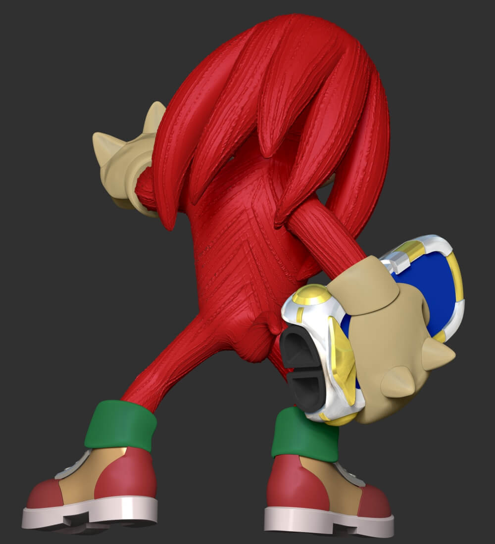 The Knuckles - 3D Model by lovemodel