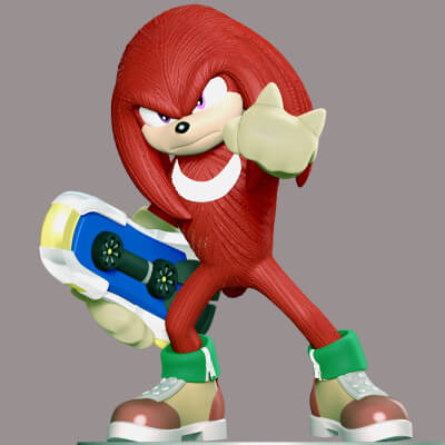 The Knuckles - 3D Model by lovemodel
