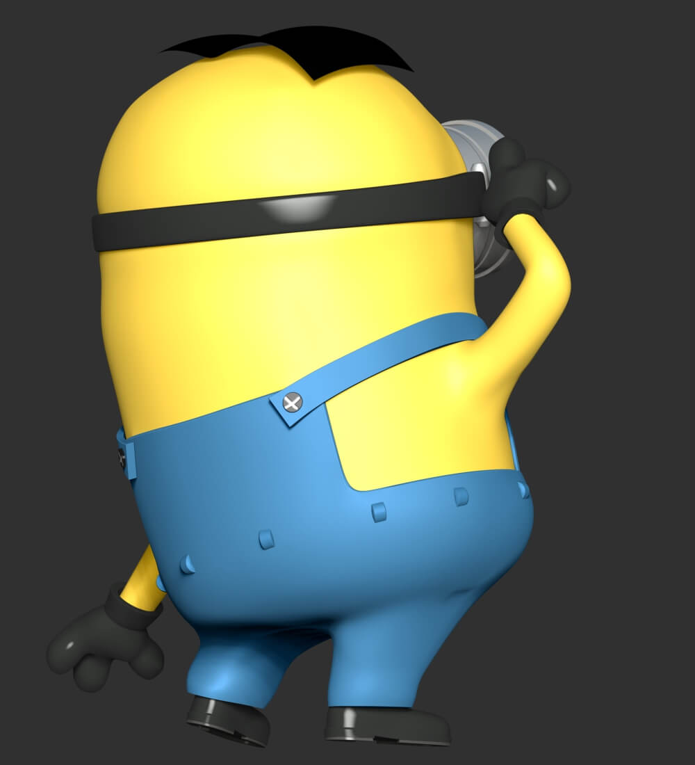 The Minions Dave - 3D Model by lovemodel