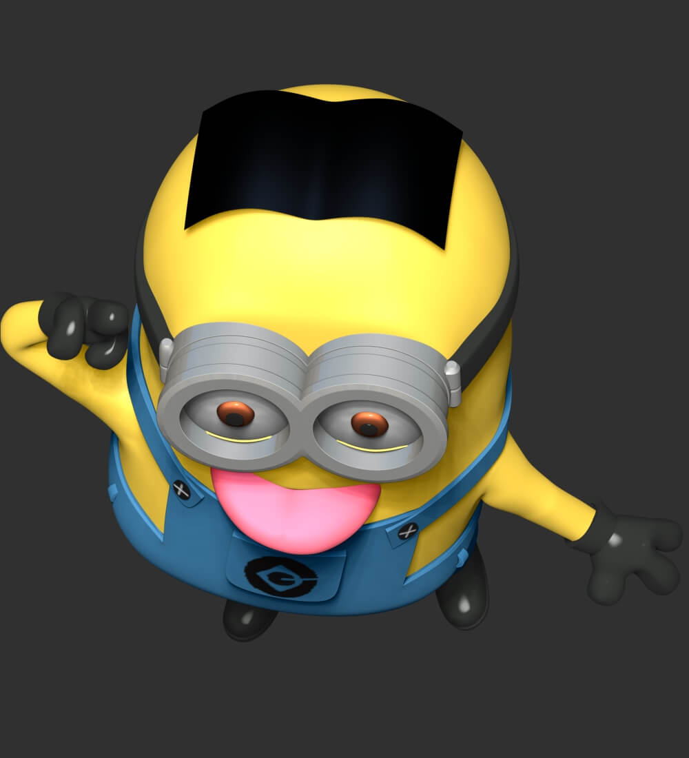 The Minions Dave - 3D Model by lovemodel