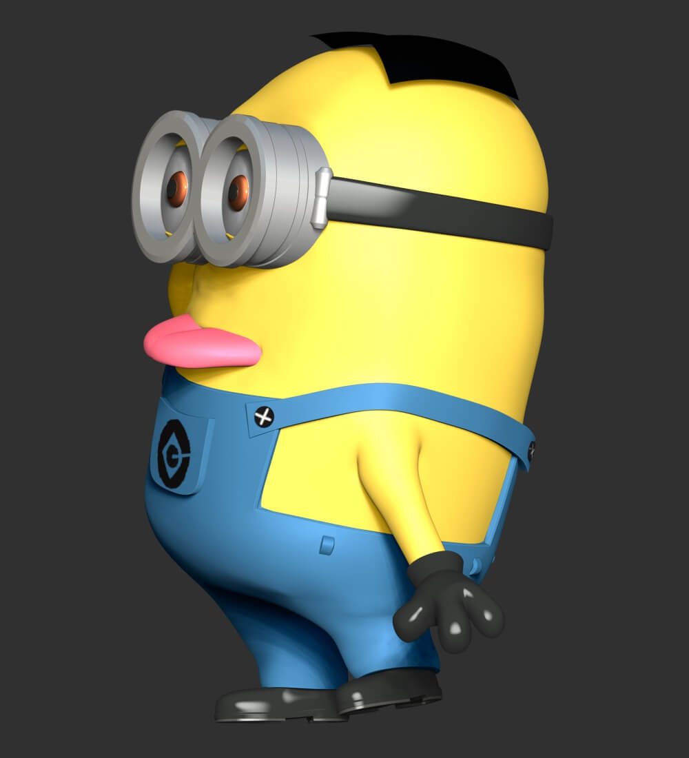 The Minions Dave - 3D Model by lovemodel