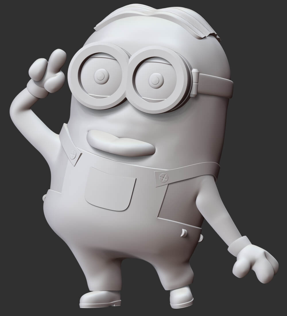 The Minions Dave - 3D Model by lovemodel