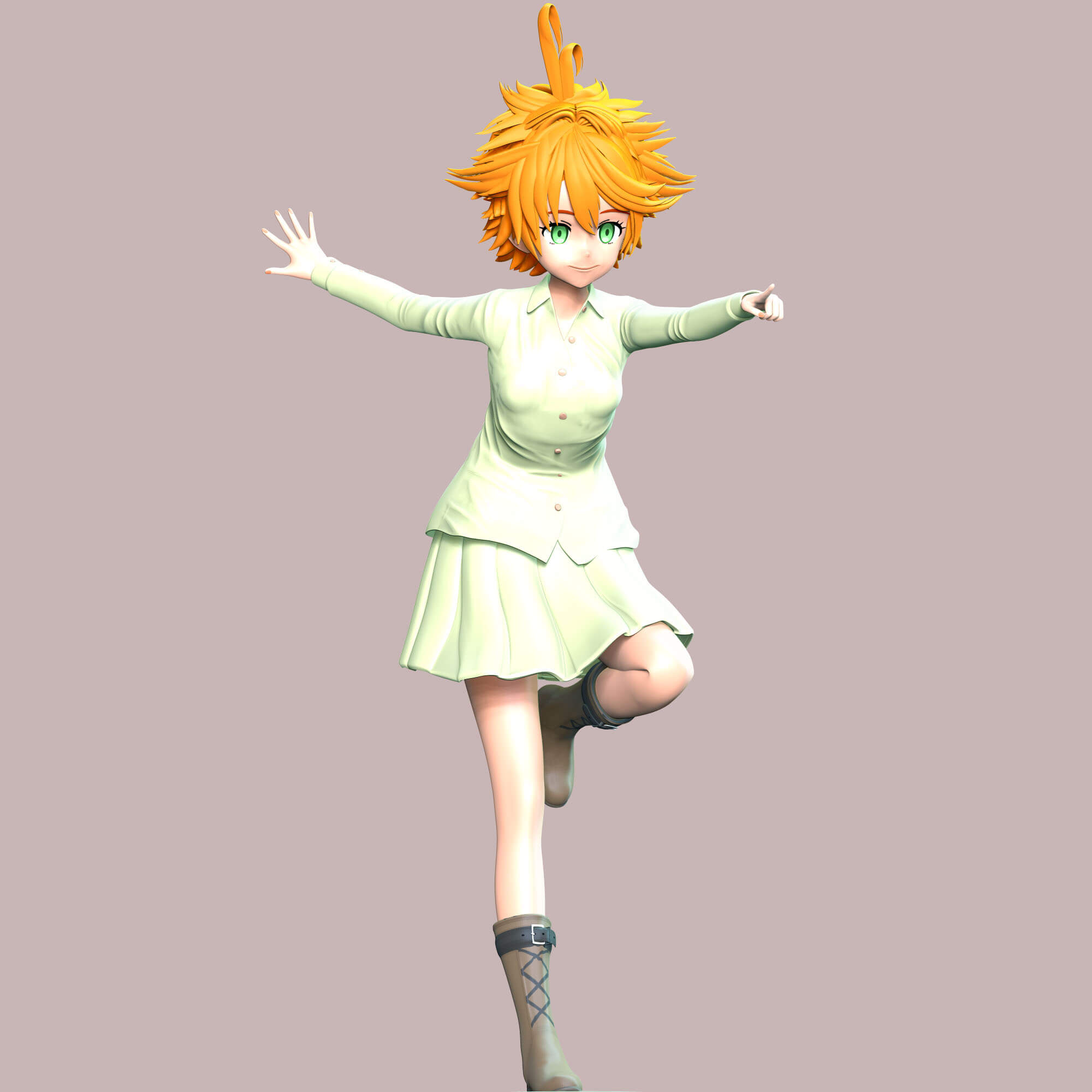 The Promised Neverland - Emma 3D Print Model by lovemodel