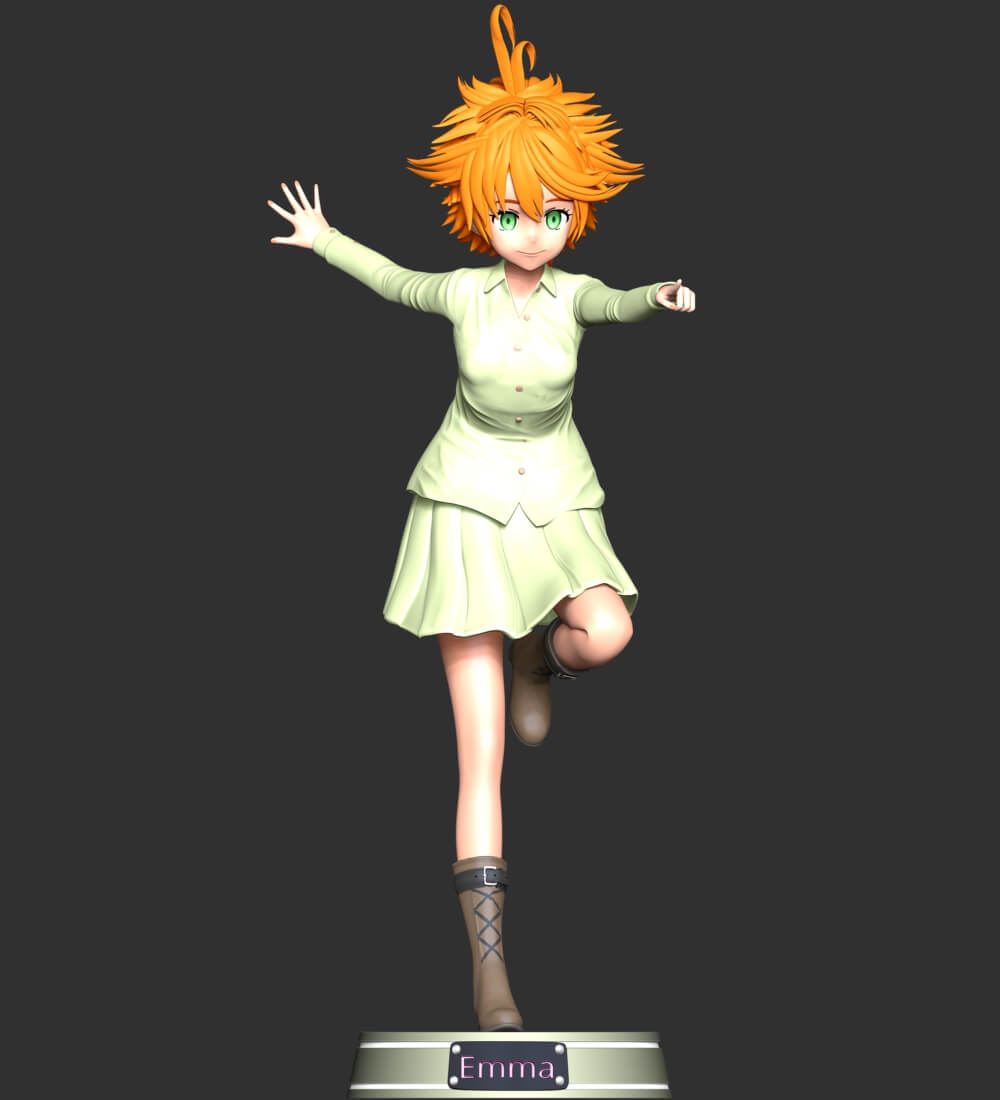 The Promised Neverland - Emma 3D Model by lovemodel