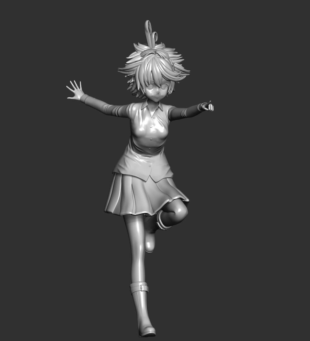 The Promised Neverland - Emma 3D Model by lovemodel