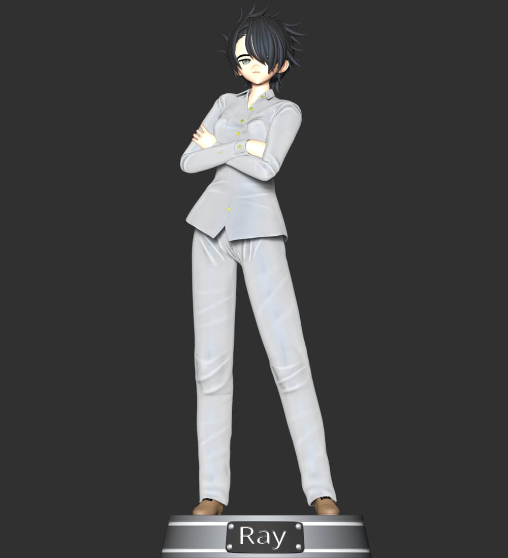The Promised Neverland - Ray 3D Model by lovemodel