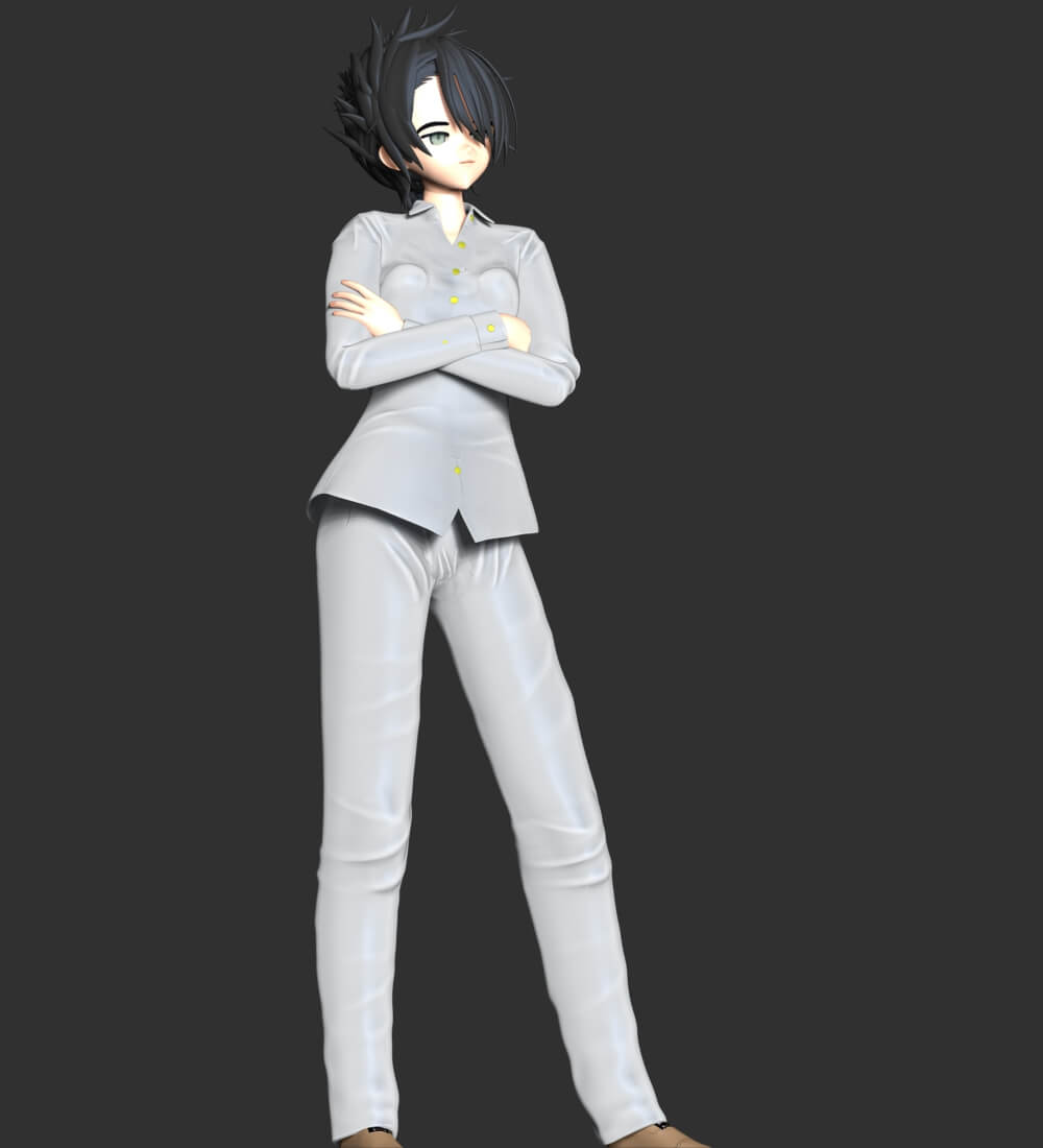 The Promised Neverland - Ray 3D Print Model by lovemodel