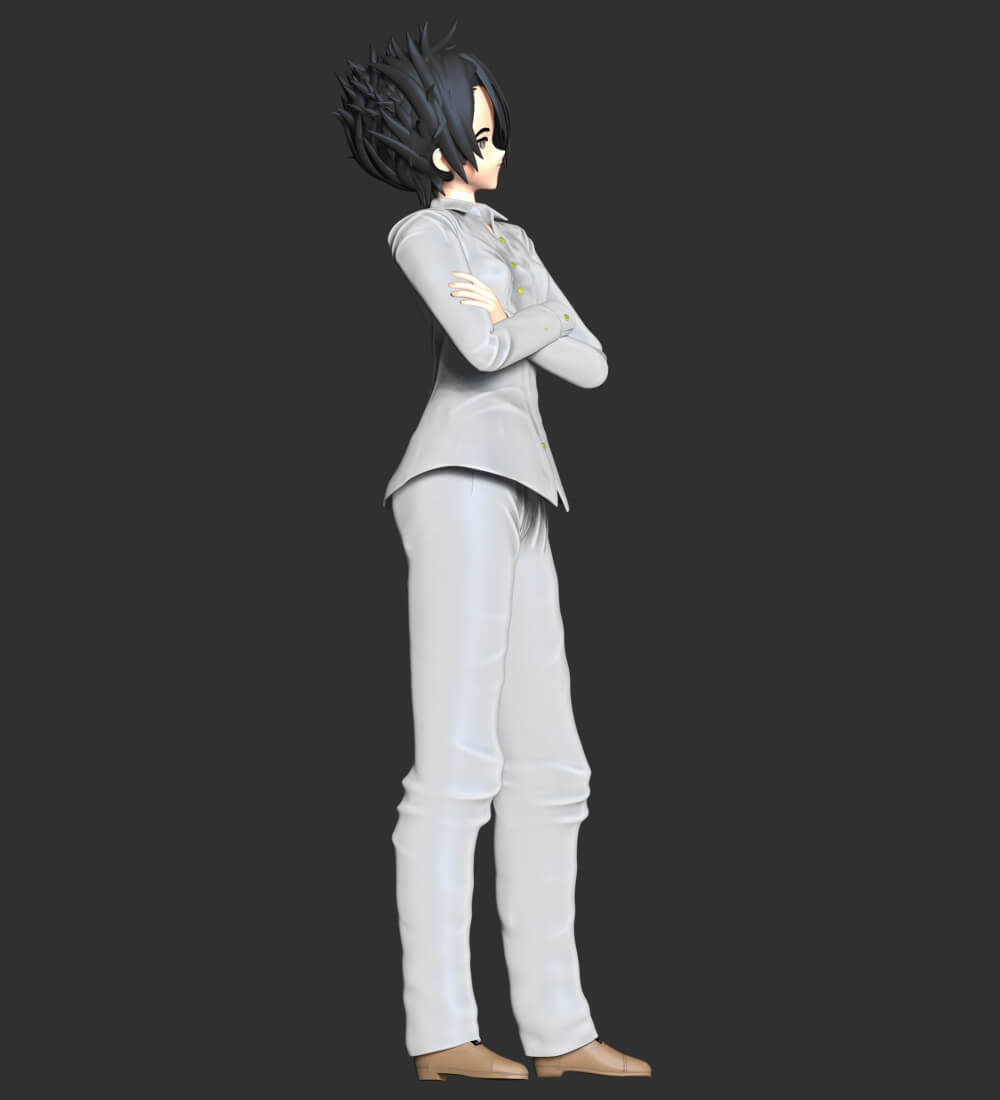 The Promised Neverland - Ray 3D Model by lovemodel