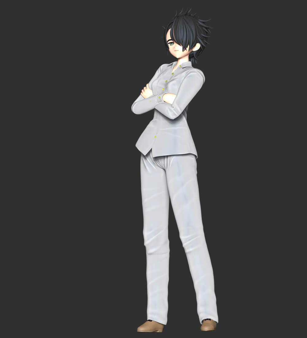 The Promised Neverland - Ray 3D Model by lovemodel