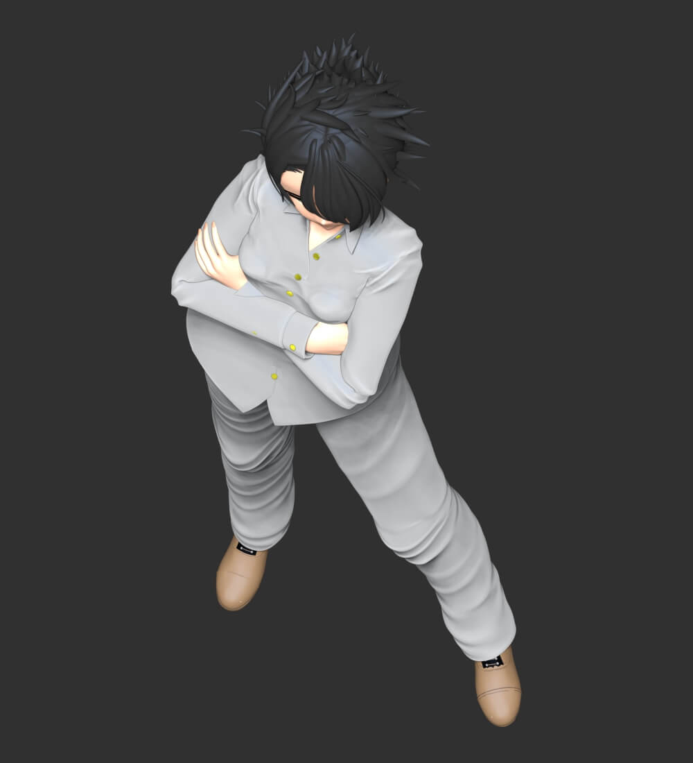 The Promised Neverland - Ray 3D Print Model by lovemodel