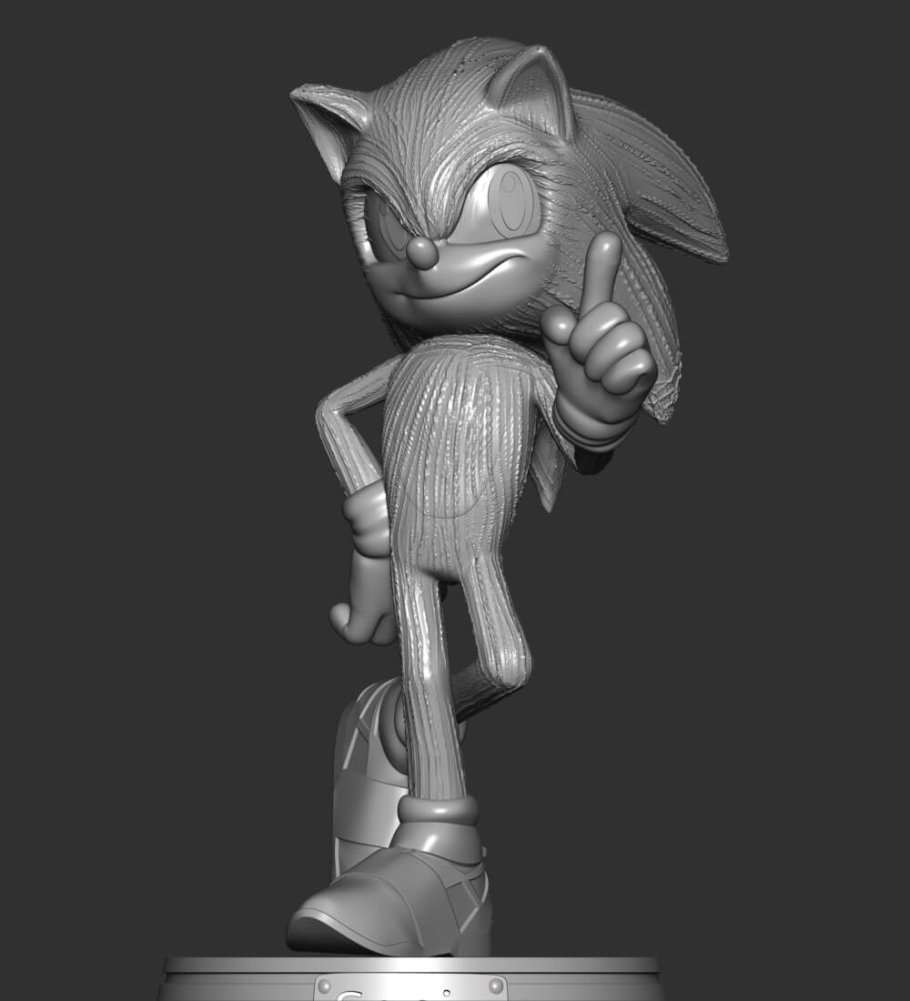 The Sonic Movies - 3D Model by lovemodel