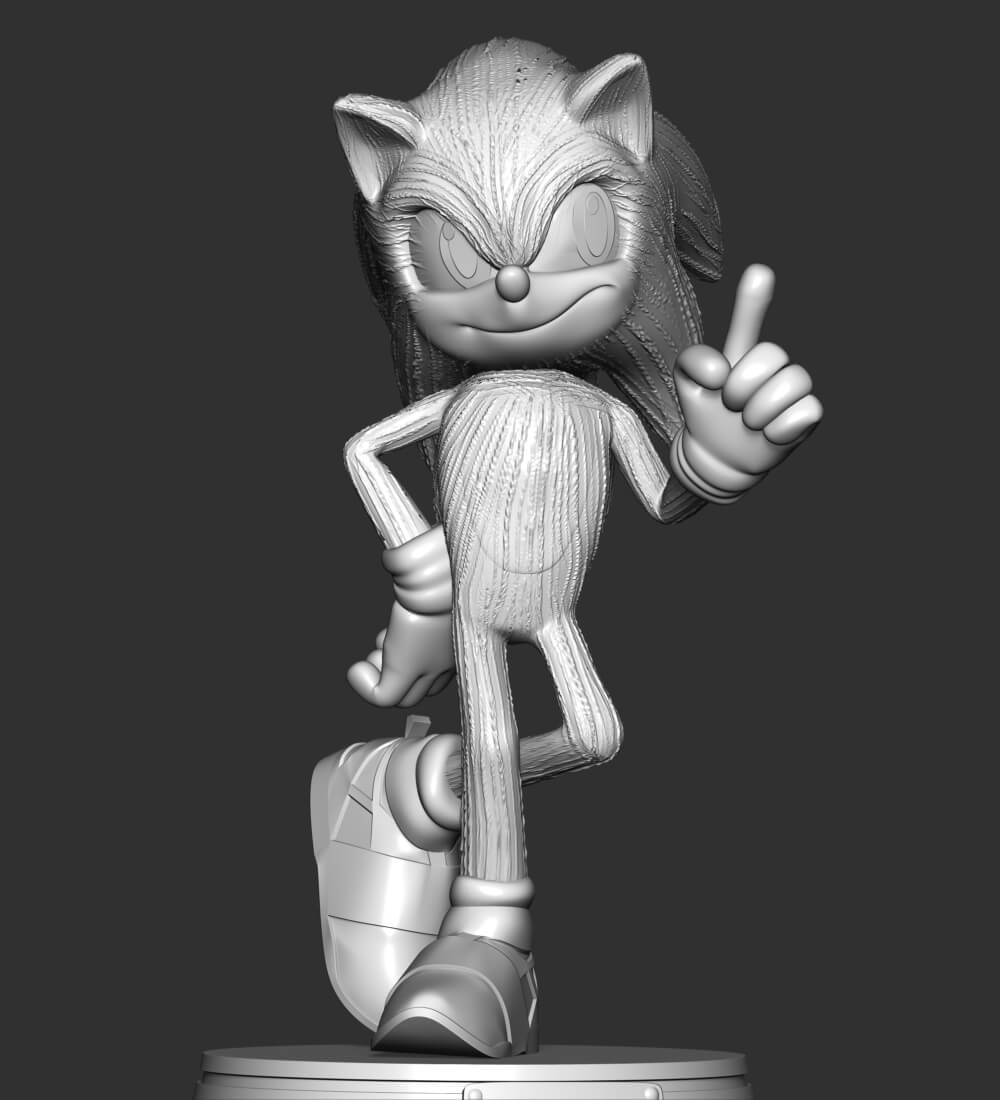 The Sonic Movies - 3D Print Model by lovemodel