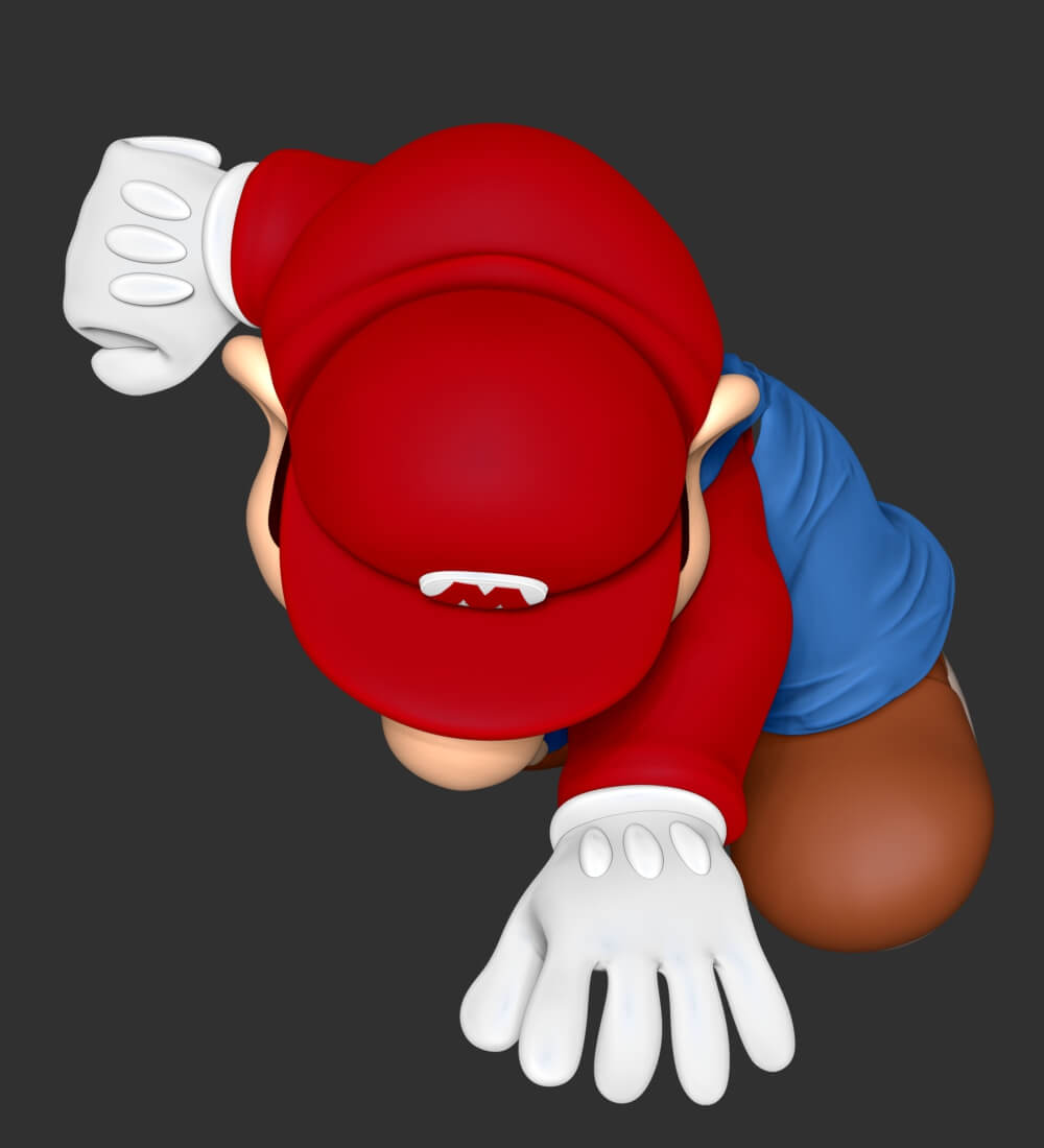 The Super Mario - 3D Print Model by lovemodel