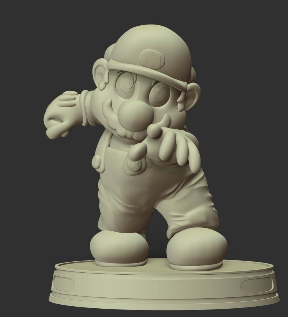 The Super Mario - 3D Print Model by lovemodel