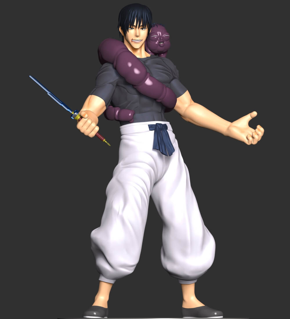 Toji Fushiguro - Jujutsu Kaisen 3D Model by lovemodel