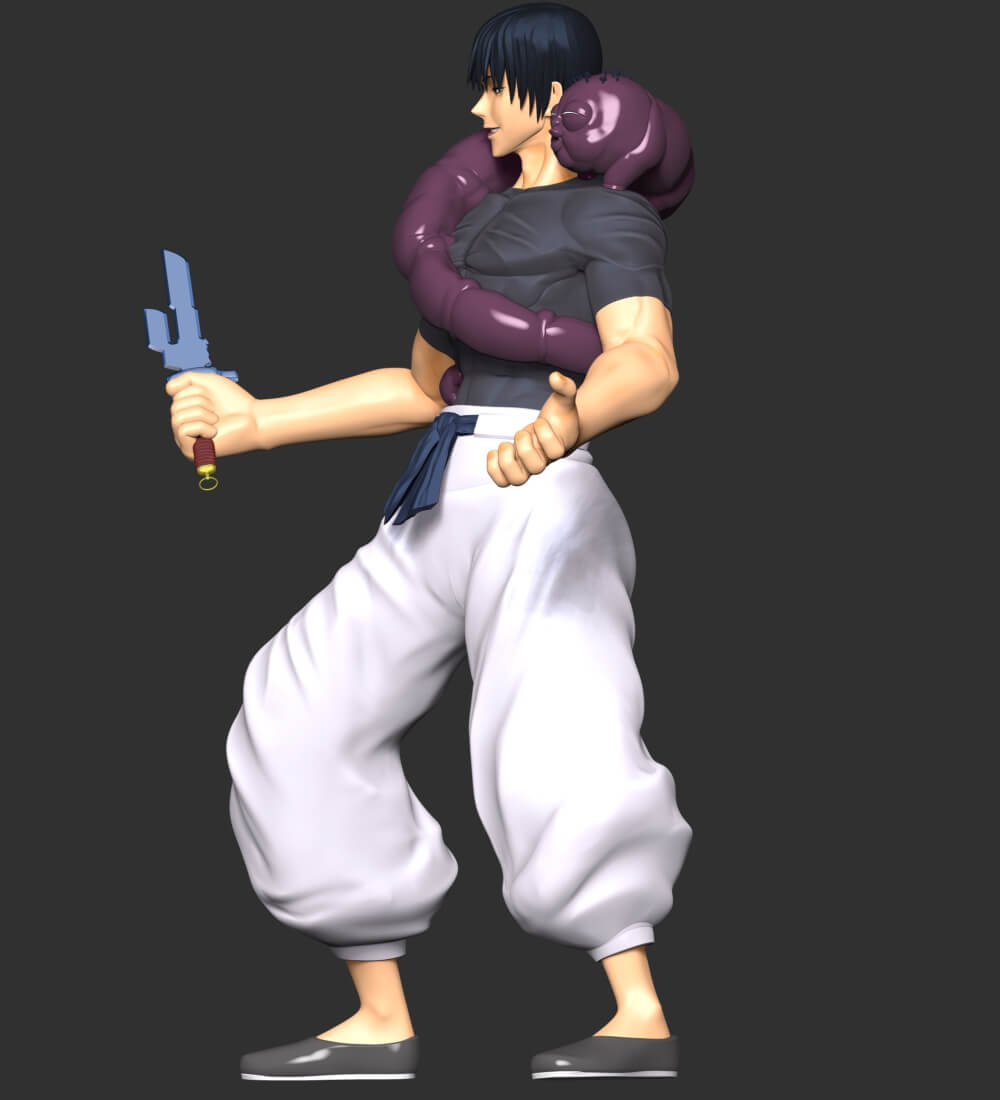 Toji Fushiguro - Jujutsu Kaisen 3D Model by lovemodel