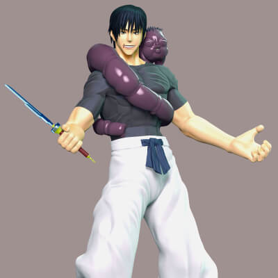 Toji Fushiguro - Jujutsu Kaisen 3D Model by lovemodel