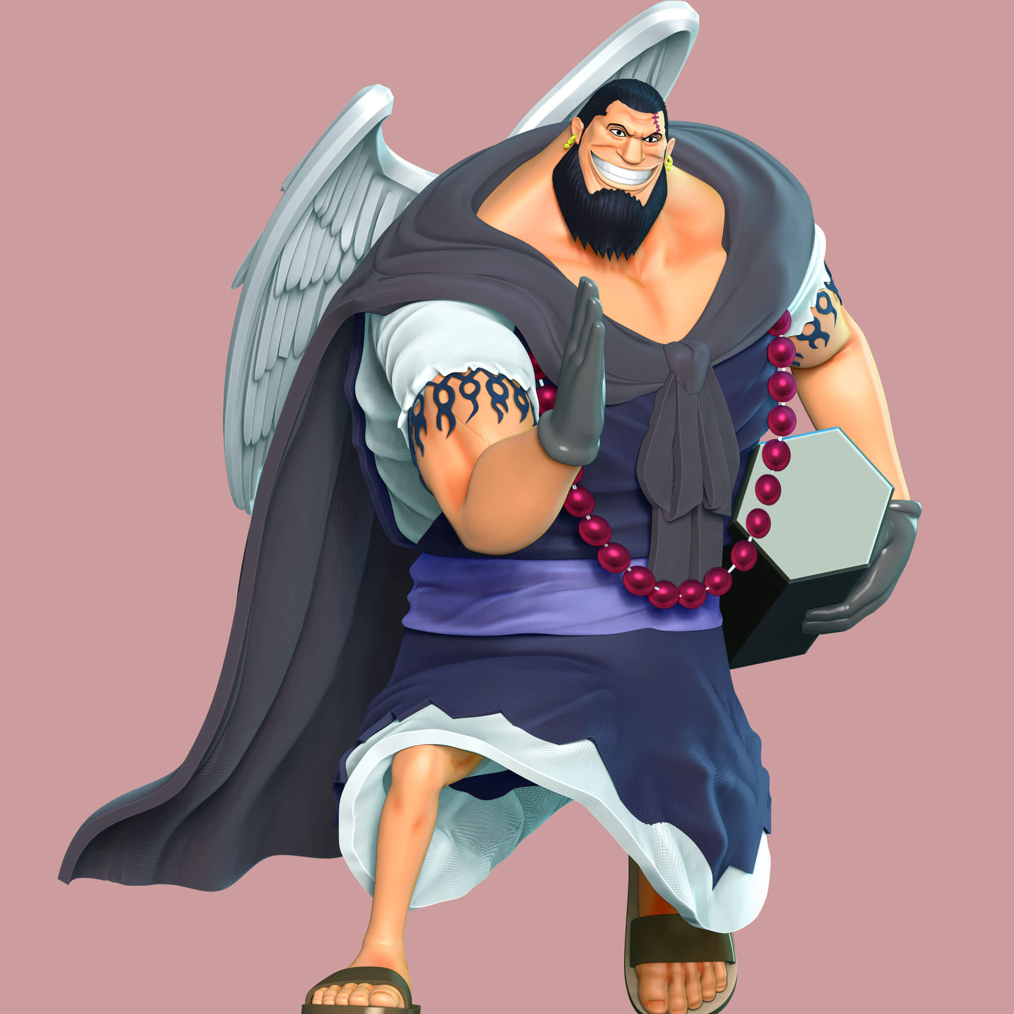 Urouge - One Piece 3D Model by lovemodel