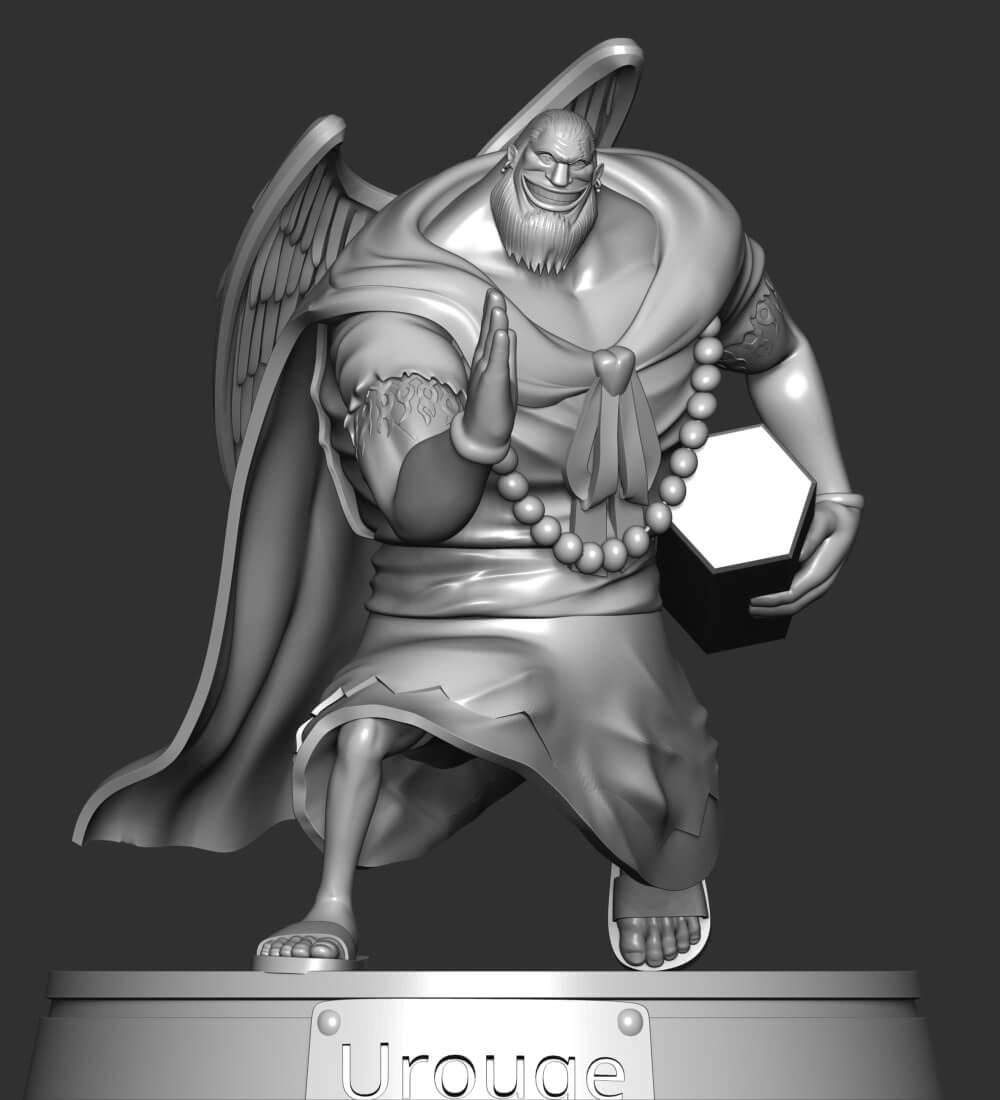 Urouge - One Piece 3D Print Model by lovemodel