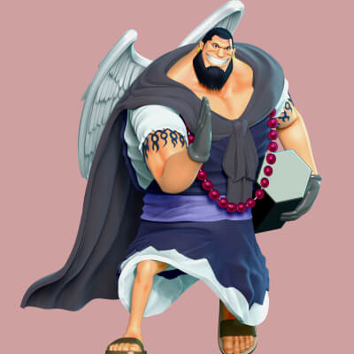 Urouge - One Piece 3D Model by lovemodel