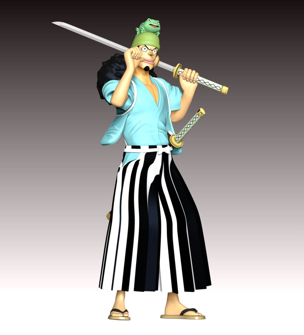 Usohachi - One Piece 3D Model by lovemodel